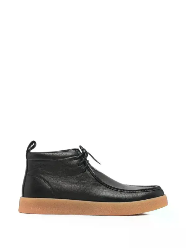 SERGIO MORETTI FIRENZE Leather Desert Boots