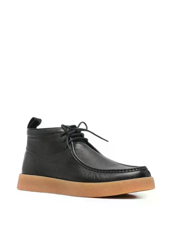 SERGIO MORETTI FIRENZE Leather Desert Boots
