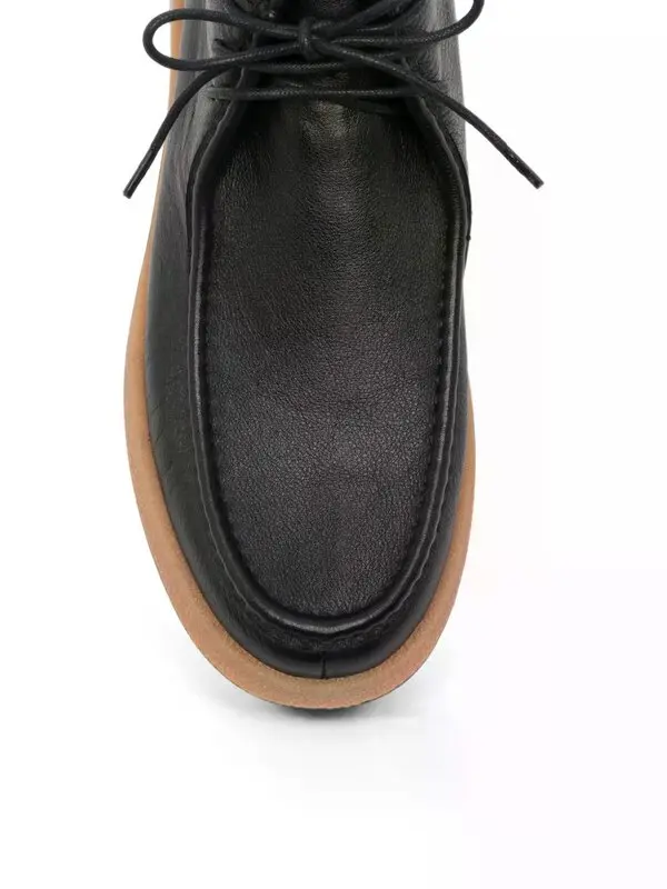 SERGIO MORETTI FIRENZE Leather Desert Boots