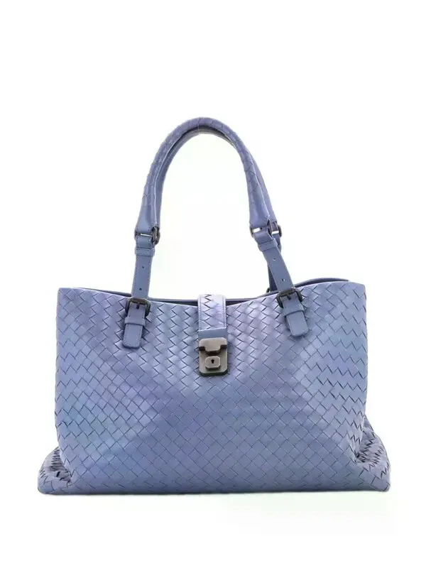 Bottega Veneta Roma Bag Intrecciato Nappa Medium Tote Bag