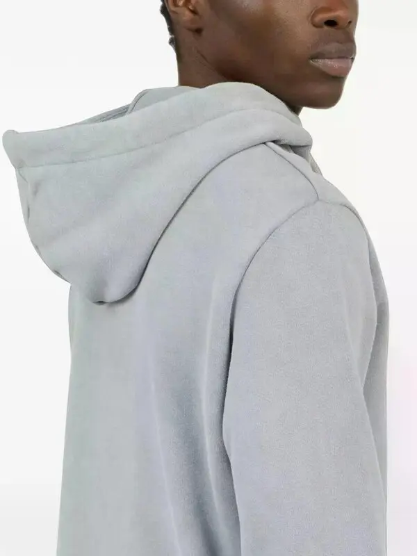 Roberto Cavalli Rose-print Drawstring Hoodie