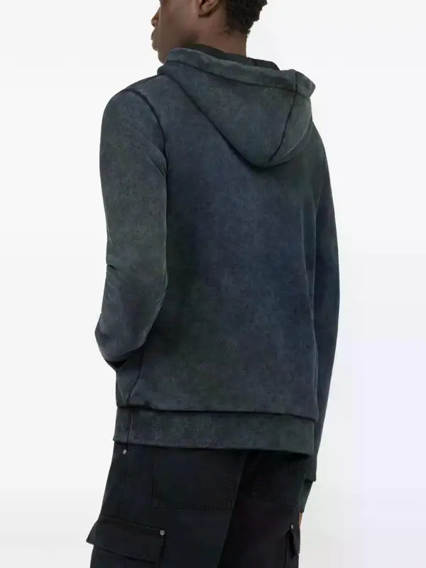Roberto Cavalli Rose-print Cotton Hoodie