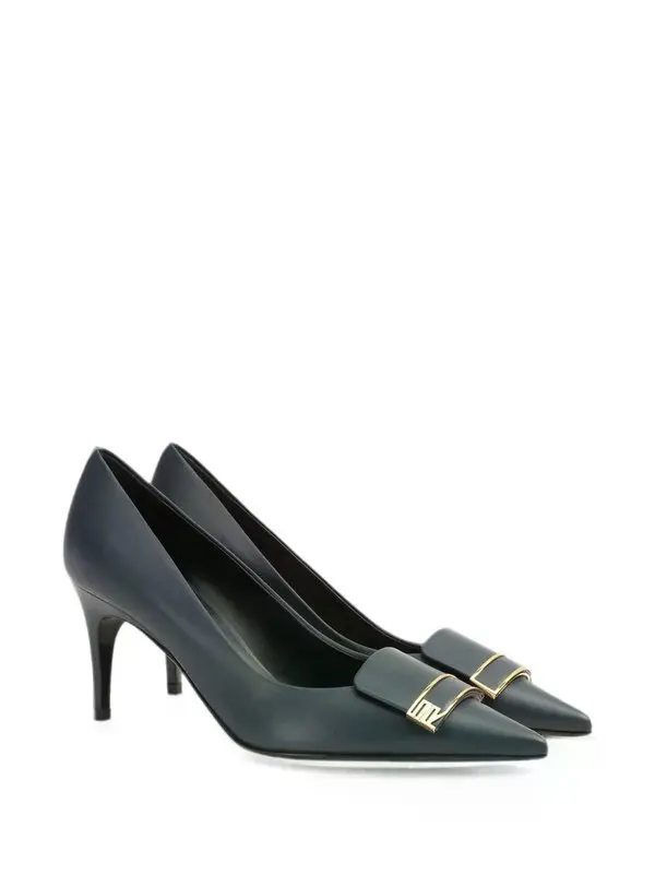 SERGIO ROSSI Sr Evolv Logo-plaque Pumps