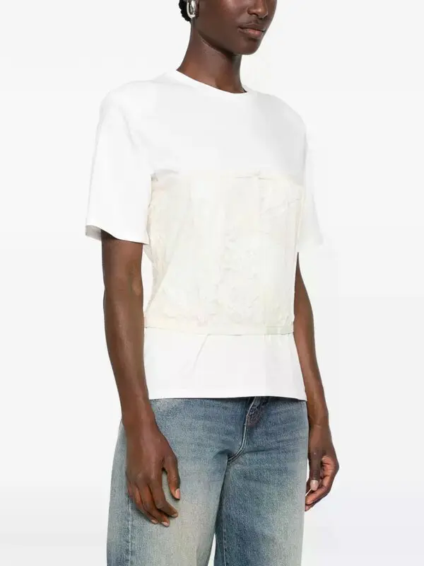 PHILIA LOFT Lace-corset T-shirt