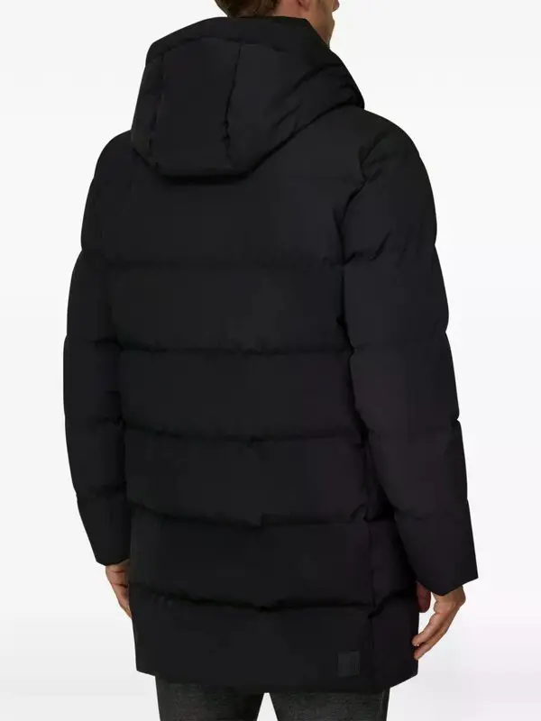 Boggi Milano Parka In Technical Fabric Padded With Goose Down