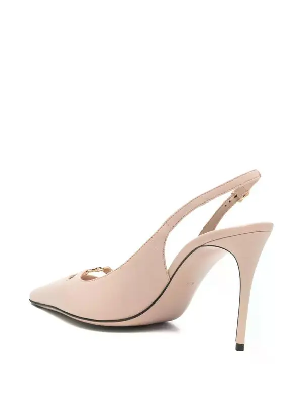 Dolce & Gabbana Dg-logo Slingback Pumps