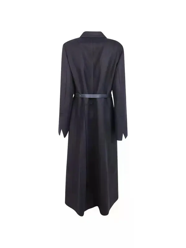 IBRIGU Belted Double-breasted Coat