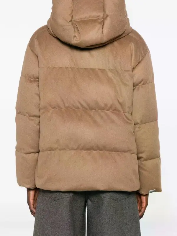 Max Mara Hooded Quilted Jacket