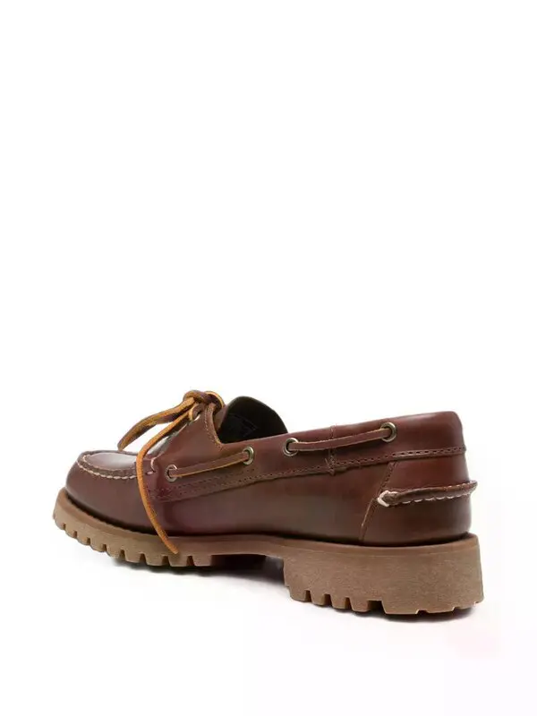 SEBAGO Lace-up Lug-sole Boat Shoes