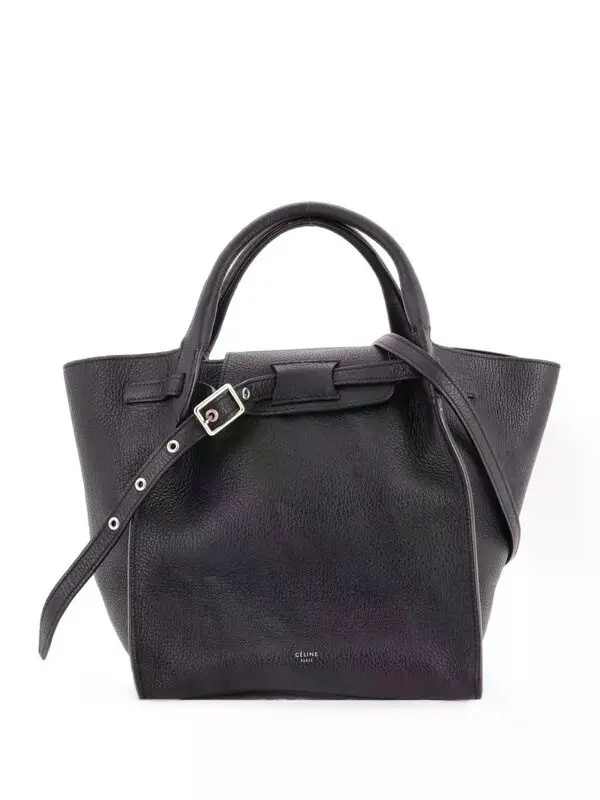 Celine Big Bag Grained Calfskin Small Satchel