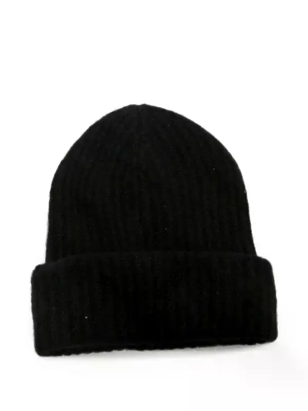 ROBERTO COLLINA Ribbed-knit Sequin-embellished Beanie Hat