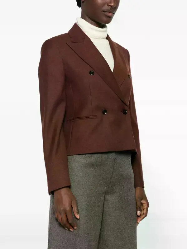 Max Mara Double-breasted Peaked-lapel Jacket