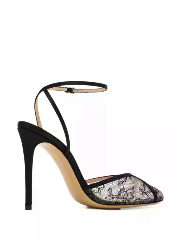 ANDREA WAZEN Sienna Lace Pumps