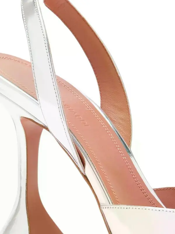 Amina Muaddi Holli Slingback Pumps