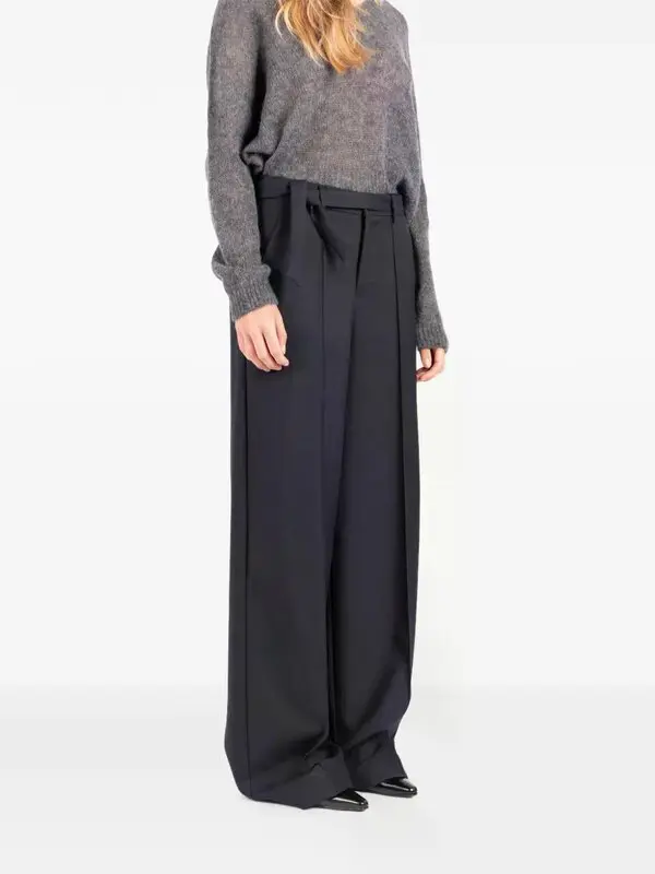 SOCIETE ANONYME Dalston Belted Wide-leg Trousers
