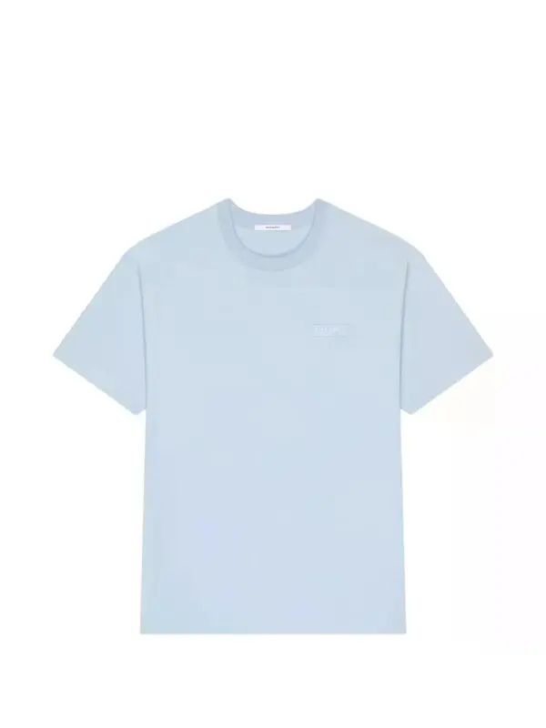Givenchy T-shirt In Cotton With Paris Gros Grain