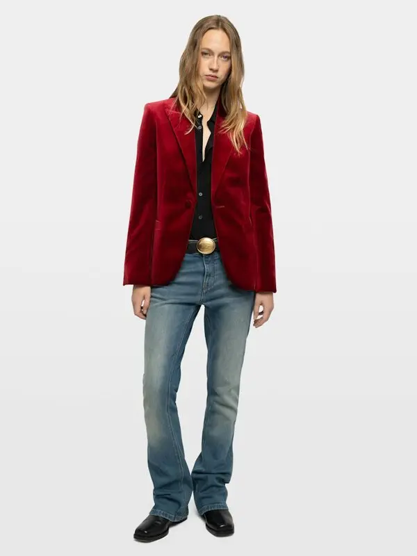Zadig&Voltaire Vavy Velvet Blazer