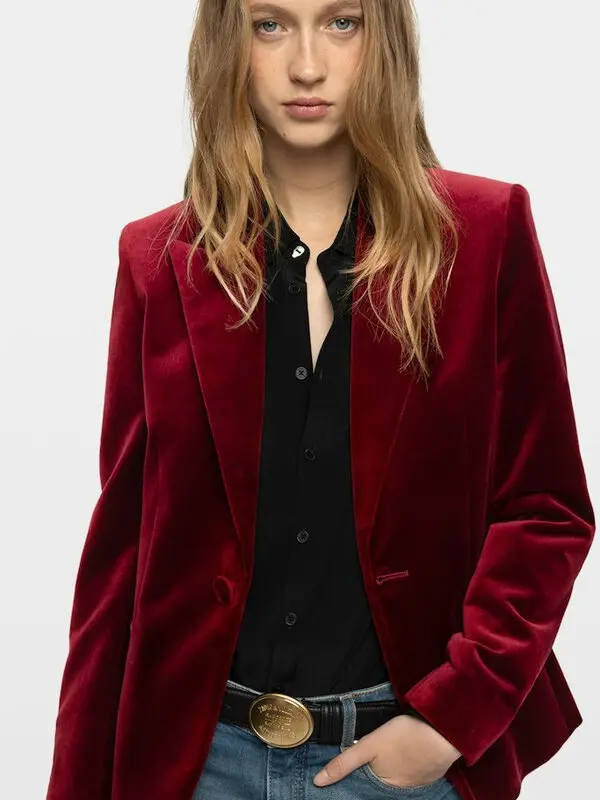 Zadig&Voltaire Vavy Velvet Blazer