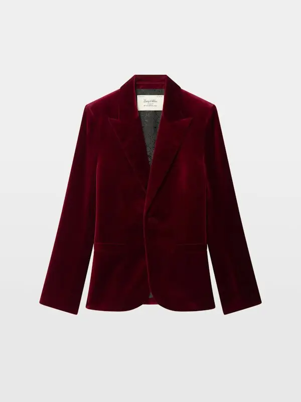 Zadig&Voltaire Vavy Velvet Blazer
