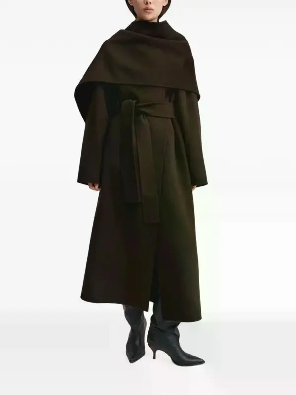 Almada Label Mara Doublé Shawl-collar Coat