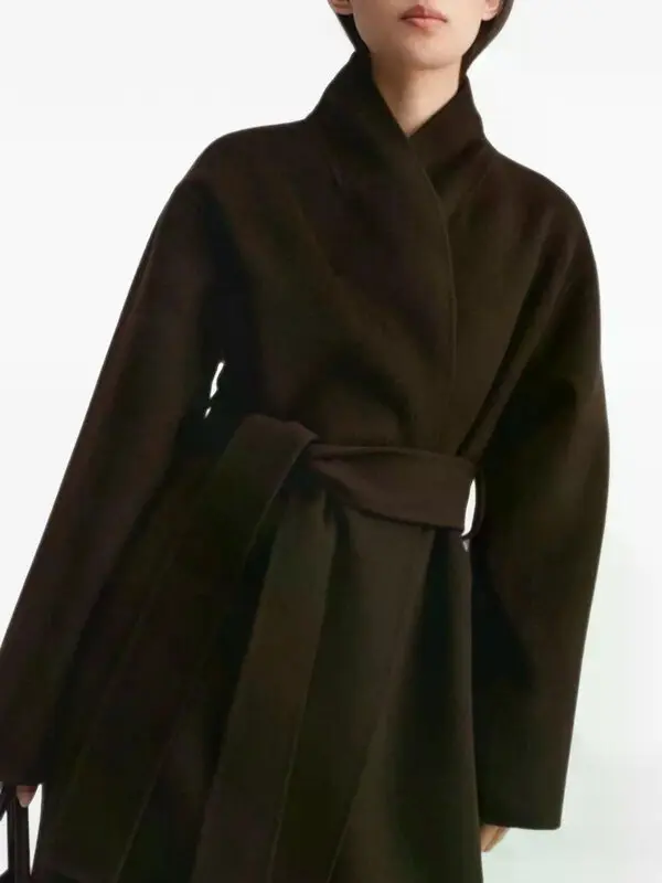 Almada Label Mara Doublé Shawl-collar Coat