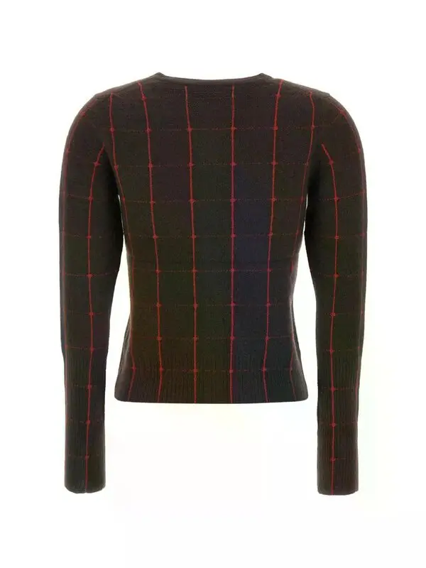 Guest In Residence Check-pattern Cashmere Cardigan