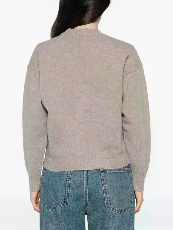SOLOTRE V-neck Button-up Cardigan
