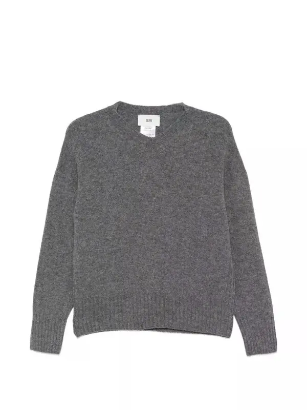 SOLOTRE V-neck Knitted Sweater