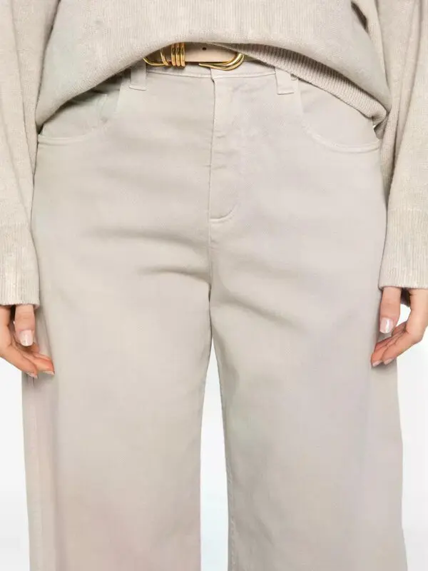 Brunello Cucinelli Logo-patch Trousers