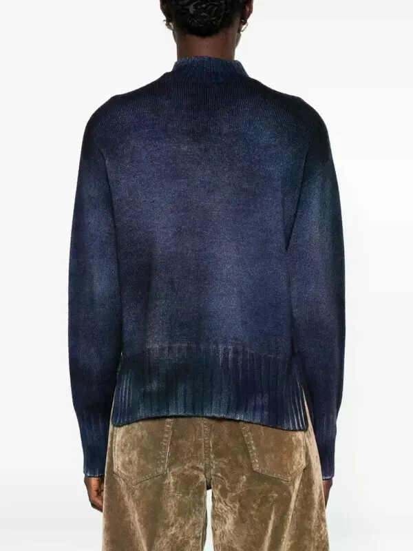 AROVESCIO Long-sleeve Ribbed Sweater