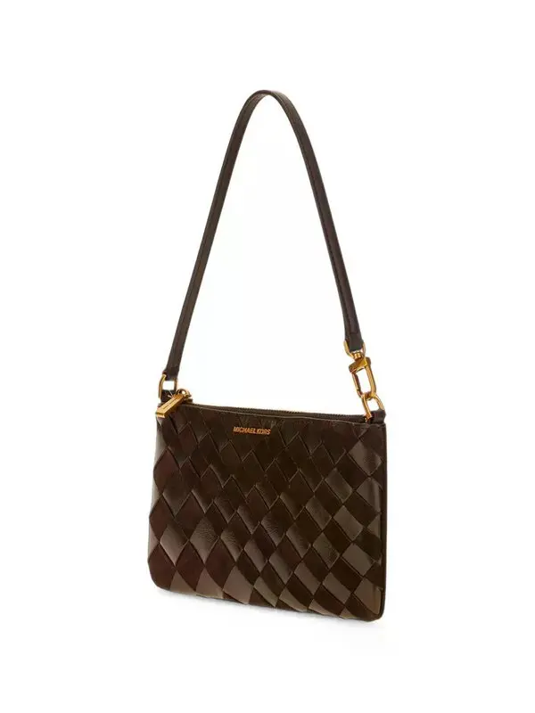 Michael Kors Woven Leather Shoulder Bag
