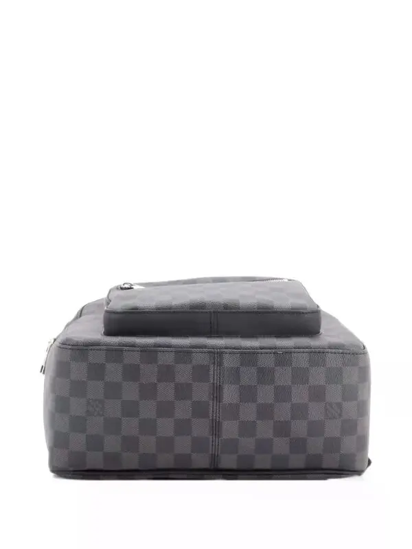 LOUIS VUITTON Josh Damier Graphite Backpack - Black