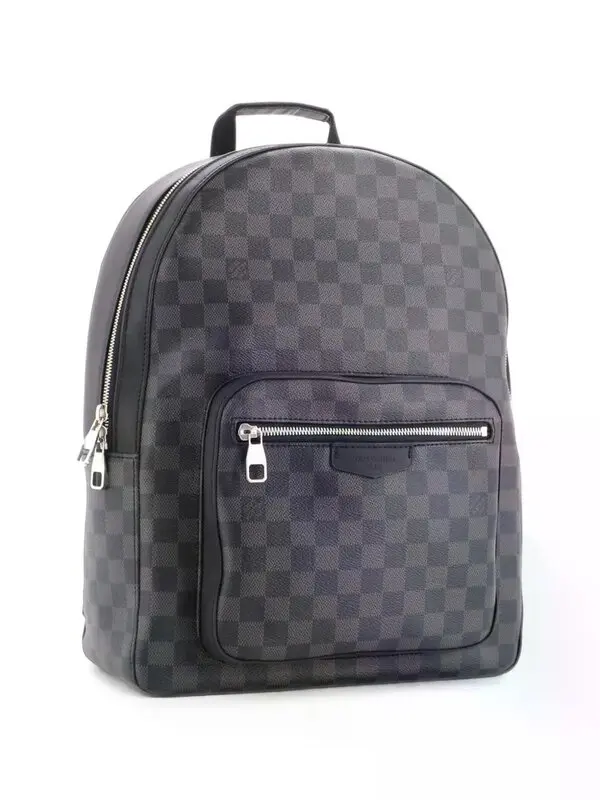 LOUIS VUITTON Josh Damier Graphite Backpack - Black