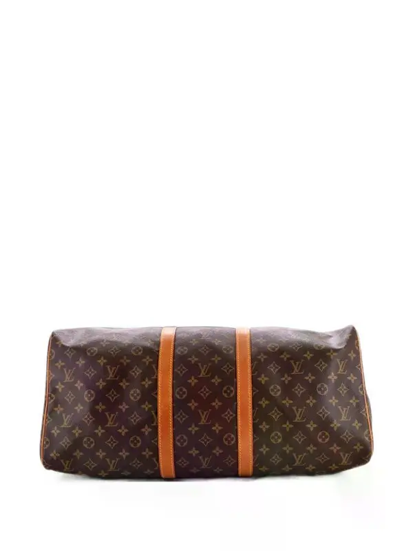 LOUIS VUITTON Keepall Bag Monogram Canvas 55 Travel Bag