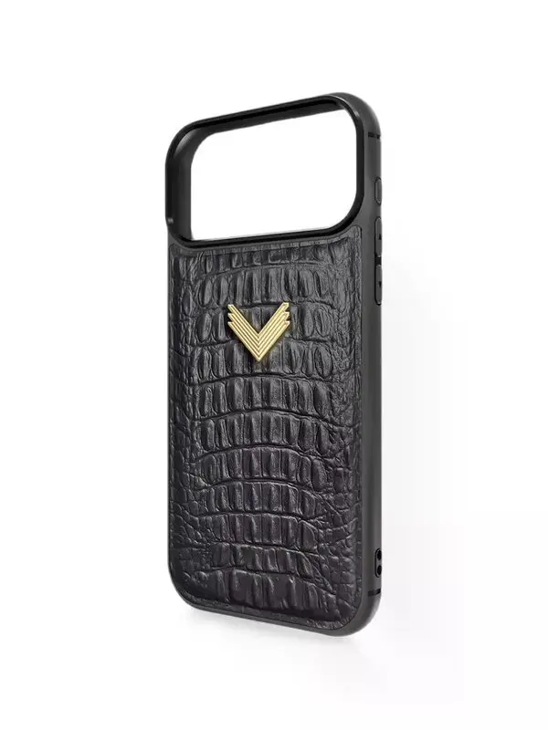 VELANTE Alligator-effect Leather Iphone 18 Pro Case