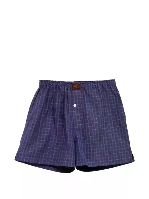 WILLY CHAVARRIA Check-pattern Boxers