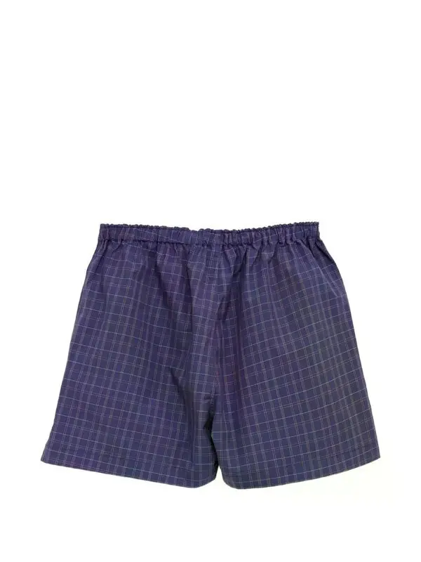 WILLY CHAVARRIA Check-pattern Boxers