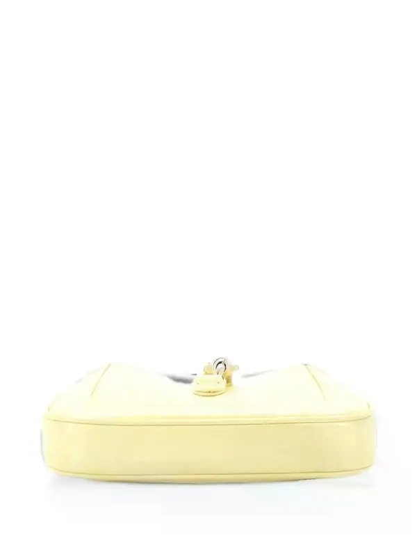 Gucci Jackie Notte Chain Patent Mini Hobo Bag