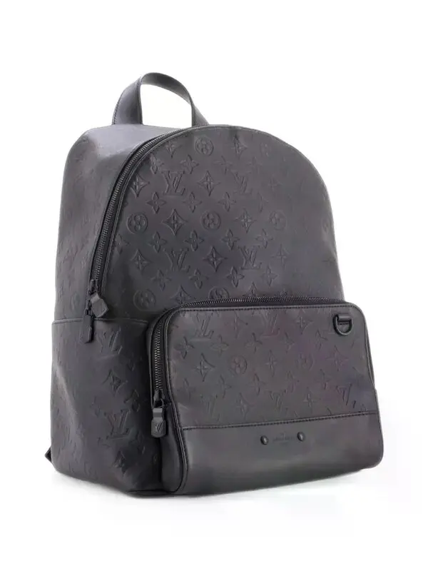 LOUIS VUITTON Racer Monogram Shadow Leather Backpack