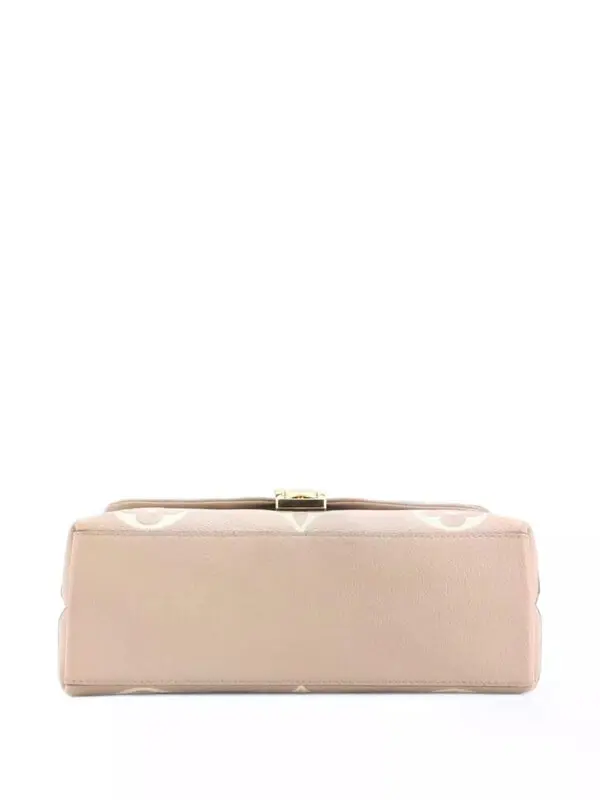 LOUIS VUITTON Madeleine Handbag Bicolor Monogram Empreinte Giant Mm Satchel - Grey