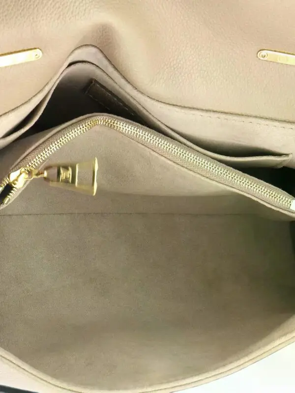 LOUIS VUITTON Madeleine Handbag Bicolor Monogram Empreinte Giant Mm Satchel - Grey