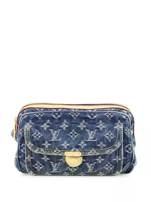 LOUIS VUITTON Bum Bag Denim Belt Bag - Blue