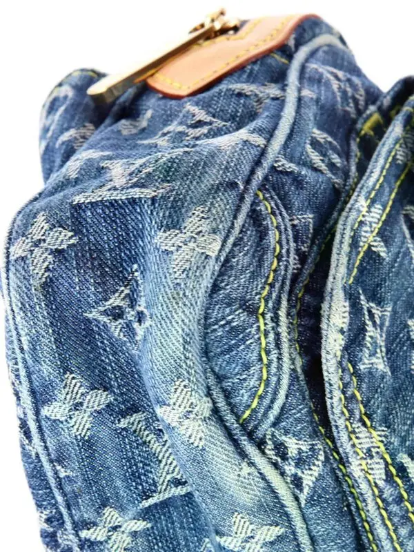 LOUIS VUITTON Bum Bag Denim Belt Bag