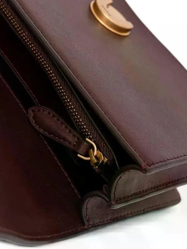 Pinko Love Bag One Small Crossbody Bag In Leather