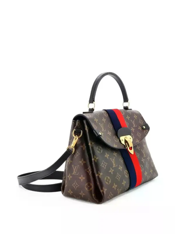 LOUIS VUITTON Georges Handbag Monogram Canvas Mm Satchel