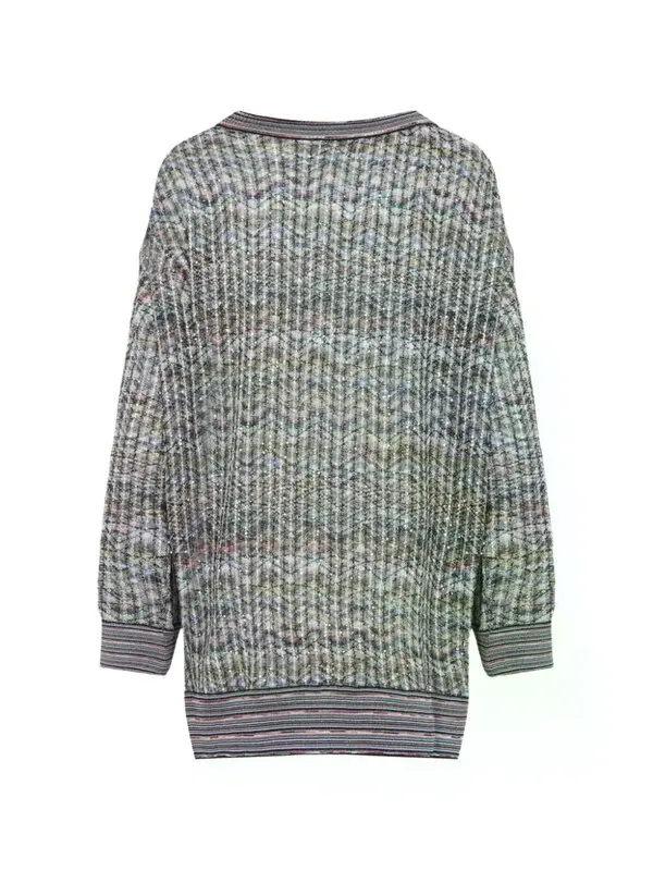Missoni Oversized Viscose-blend Cardigan With Sequins