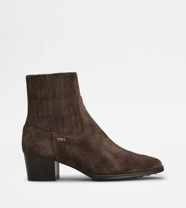 TOD'S Ankle Boots In Suede