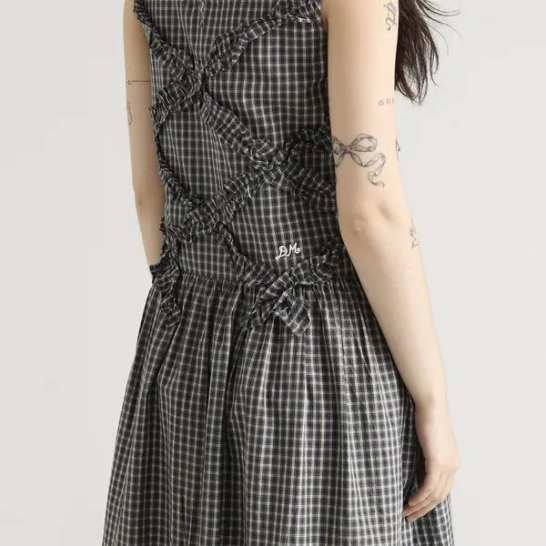 DAMSON MADDER Elora Midi Sleeveless Midi Dress