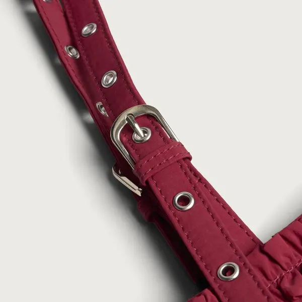 DAMSON MADDER Sophia Ruffle Bag