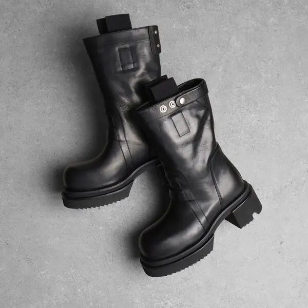 Rick Owens Pull On Bogun Boots
